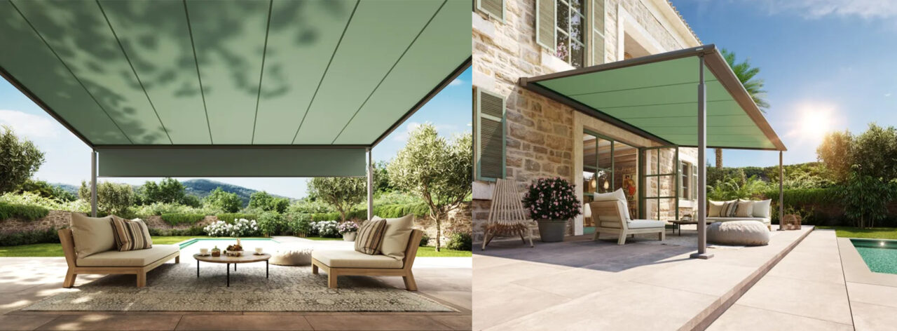 Pérgola Cubic, para grandes superficies